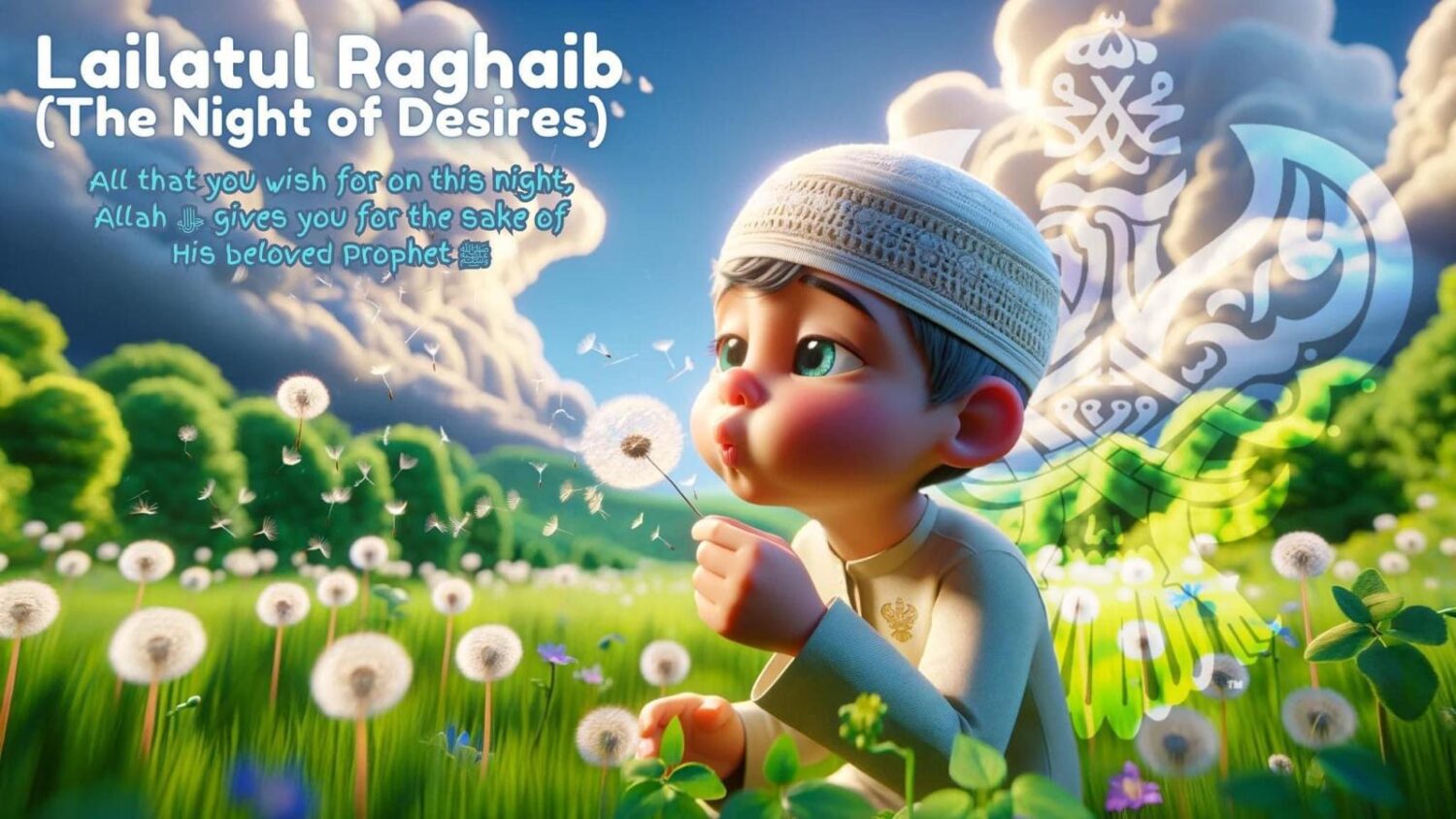 Blessings of Rajab • Nur Muhammad Realities Biography Islam Allah ...